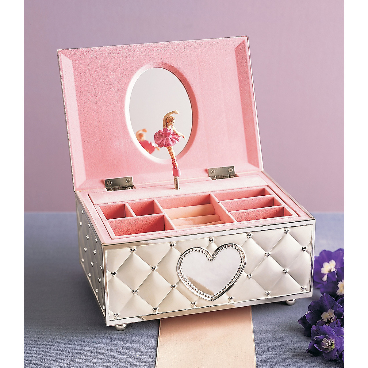 Lenox 6205231 Childhood Memories Musical Ballerina Jewelry Box