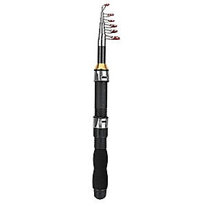 OUKENS Fishing Rods and Accessories Fishing Rod, Small Sea Pole Portable Short Pole Ice Fishing Rod Mini Sea Fishing