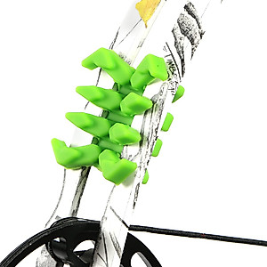 I-Sport 1 Pair Archery Rubber Bow Limbs Vibration DamperSingle Long 2.36'' Wide 2.16'' Dampener Stabilizer Silencers for Split Limb Compound Bows …