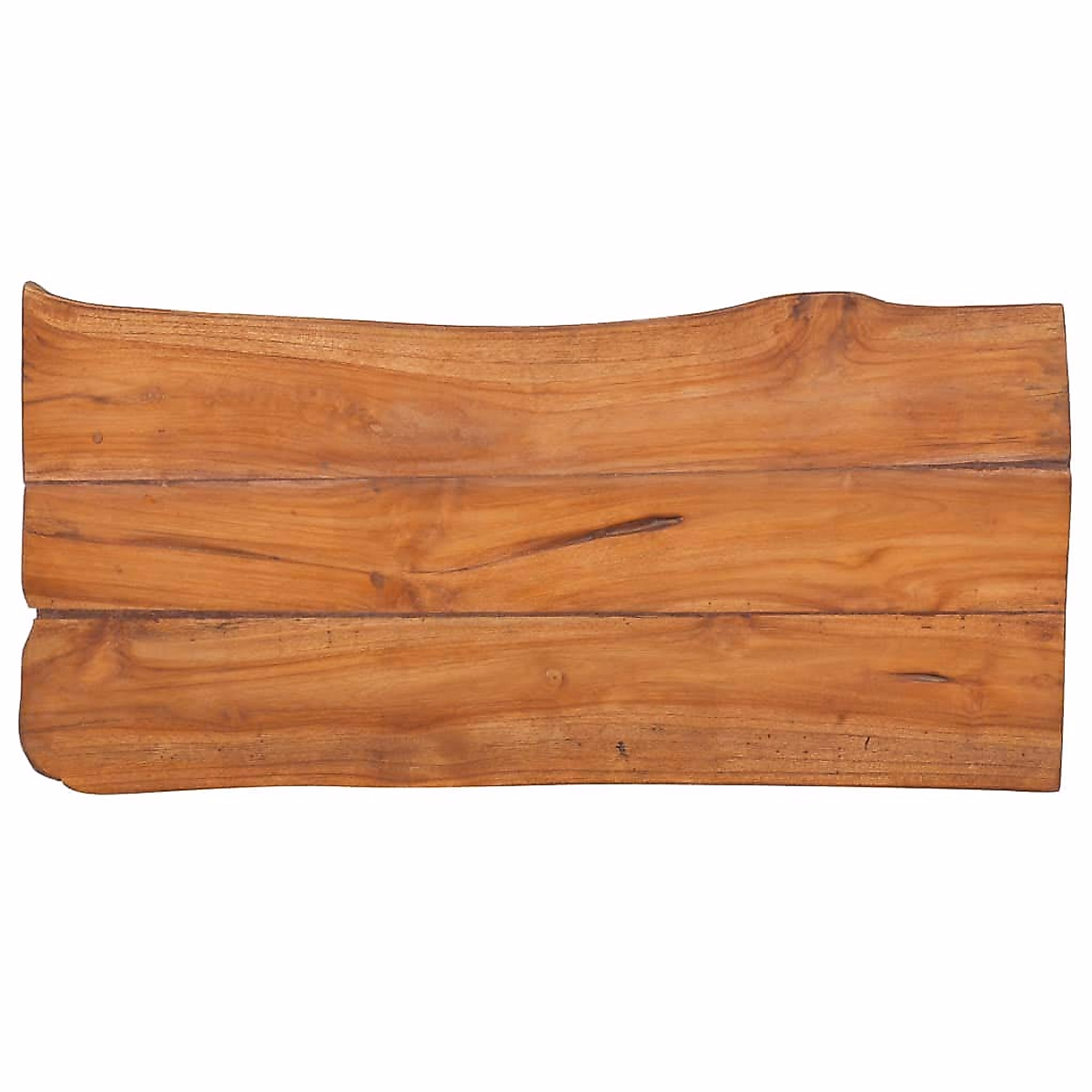 vidaXL Solid Teak Wood Garden Bench - Indoor and Outdoor Wood Bench, Home and Patio Accent Furniture Piece, Ideal for Entryway, Hallway, and Living Room