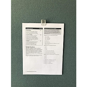Tetra-Teknica (24-Pack) CWC-1052 Cubicle Fabric Partition Panel Clips, Assorted Color