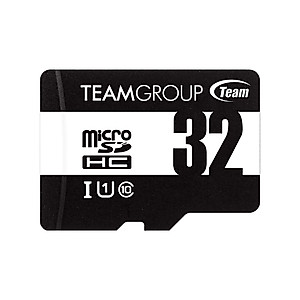 TEAMGROUP Micro 32GB x 10 Pack UHS-I U1 Class 10 SDHC SDXC Read Speed up to 100MB/s High Speed Flash Meomry Card with Adapter for Camera, Surveillance, Full HD Shooting TUSDH32GCL10U66