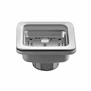 KRAUS Stainless Steel Pax Strainer, ST-3, 4.5" x 4.5" x 2.63"