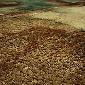 Mohawk Home Aqua Fusion Area Rug (58110 58015 090120)