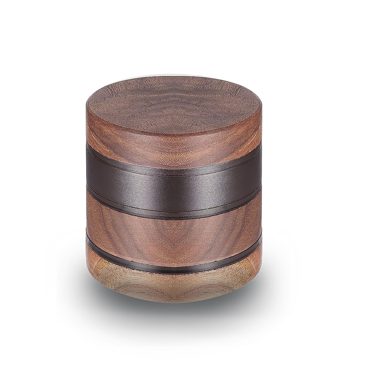 RUKIOO Wooden Spice Grinder 2.5",Black