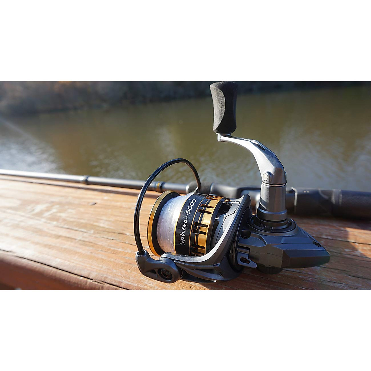Tempo Spinning Reel, 9+1 BB Smooth Fishing Reels, Max Drag up to 38.6 LBs, with Harder GV Rotor, Ultralight Spinning Reels, Braid Ready Spool