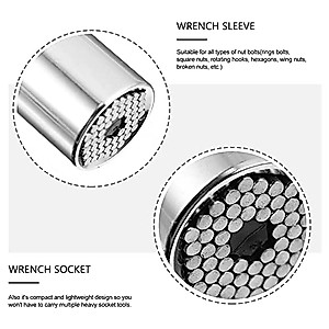 DOITOOL Men’s Gift Universal Socket Hex Axle Tool Axle Wheel Hub Axle Spindle Socket Adapter Power Drill Adapter Stocking Stuffer Treats
