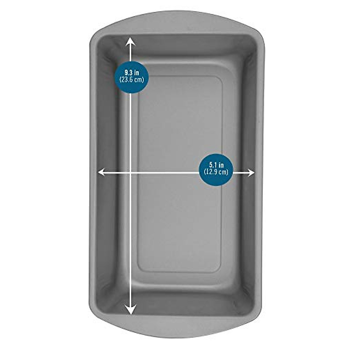 G & S Metal Products Company Baker Eze Large Loaf Pan, Set of 3, BE360-4