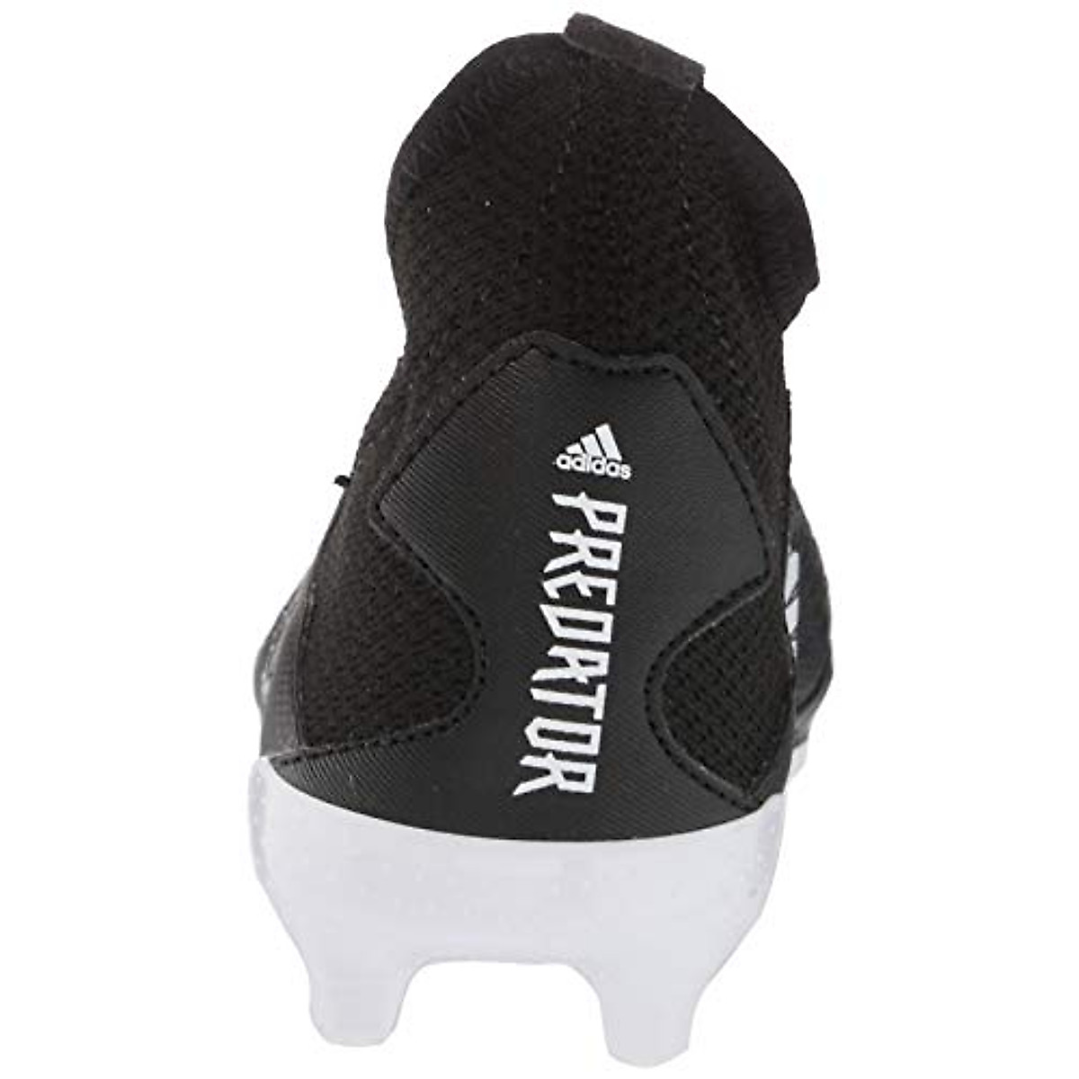 adidas Firm Ground Predator Freak .3 Soccer Shoe (boys) Black/White/Black 6 Big Kid