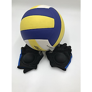 Volleyball Setter Training Gloves - Perfect Training Aid to Teach Proper Setting Technique - No Flat Hands