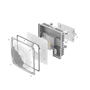 LED 75W Canopy Light Outdoor, Super Bright 5000K Daylight 9750LM IP65 Waterproof Outdoor Carport Ceiling Light, AC100-277V for Commercial Canopy Lights, Gas Station, Garage, Shop Lighting(1 Pack)