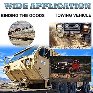 BLACKHORSE-RACING 5/16''x2' G70 J Hook Tow Chain V Bridle with Large Shank J Hooks and Grab Hooks,Flatbed Truck Trailer Safety Tow Chain 4700 lbs Working Load Limit