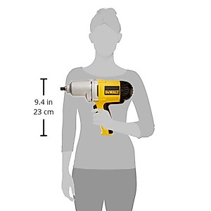 DEWALT Impact Wrench with Detent Pin Anvil, 7.5-Amp, 1/2-Inch (DW292K)