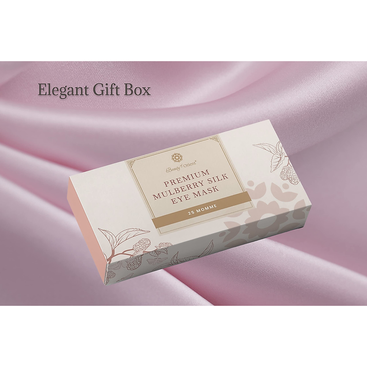 Silk Eye Mask for Sleeping (Rose Water)