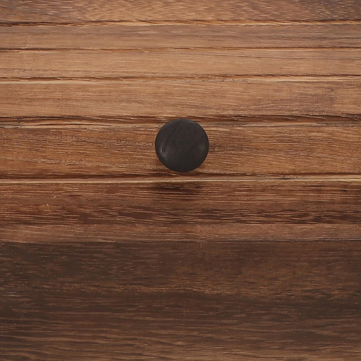 Kichvoe Wooden Rice Containers: 5KG Rice Storage Dispenser with Sliding Lid Reusable Food Bucket Cereal Container Flour Storage Bin Container for Rice, Cereal, Flour, Dry Food Coffee-11.40X9.43X8.06in