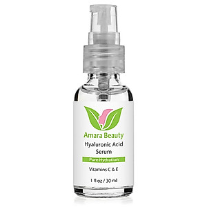 Hyaluronic Acid Serum for Skin with Vitamin C & E, 1 fl. oz.