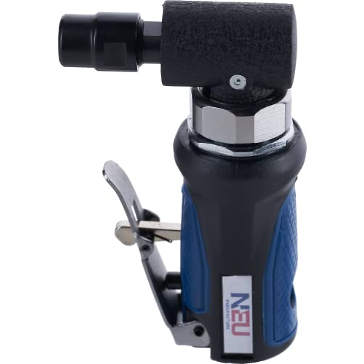 Air die grinder, NEU PNEUPACTURE die grinder set, straight/angle mini die grinder set, with 1/4 and 1/8 inch collets, apply to working in tight spaces