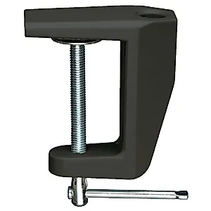 Luxo 60001BK A-Edge Mount Bracket for Horizontal Surface Mounting, Black