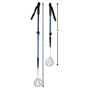 Sand Dipper - Mid Size Adjustable - Extra Long Handle Back Saver Hygienic Cat Litter Scoop