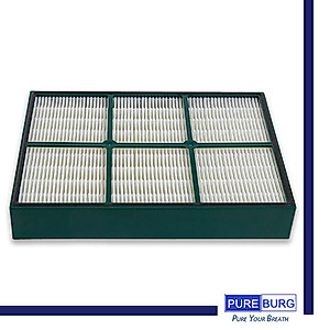 PUREBURG 30936 Replacement True HEPA Filter Compatible with Hunter 30936 fits Quiet Flo 30090 30095 30105 30117 30119 30130 36117 36127 36095 37090 30197 30999 30058,1-Pack