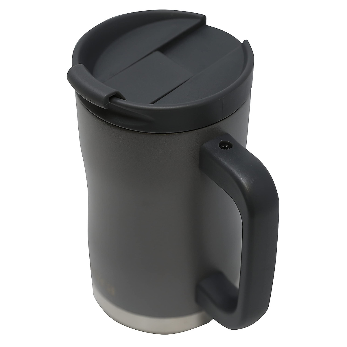 MIRA Vacuum Insulated Coffee Mug with Handle, 14oz Stainless Steel Tea Coffee Travel Mug, Double Wall Reusable thermal Coffee Cup with Lid, Slate Gray