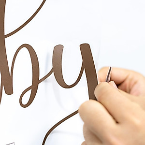 ZAIBIANHAO Oh Baby Shower Party Wall Decal Sign - Balloon Arch Wall Decoration, Gender Reveal Boy, Girl Baby Shower Decorations,Oh Baby Sign Decor (Oh Baby Decal)