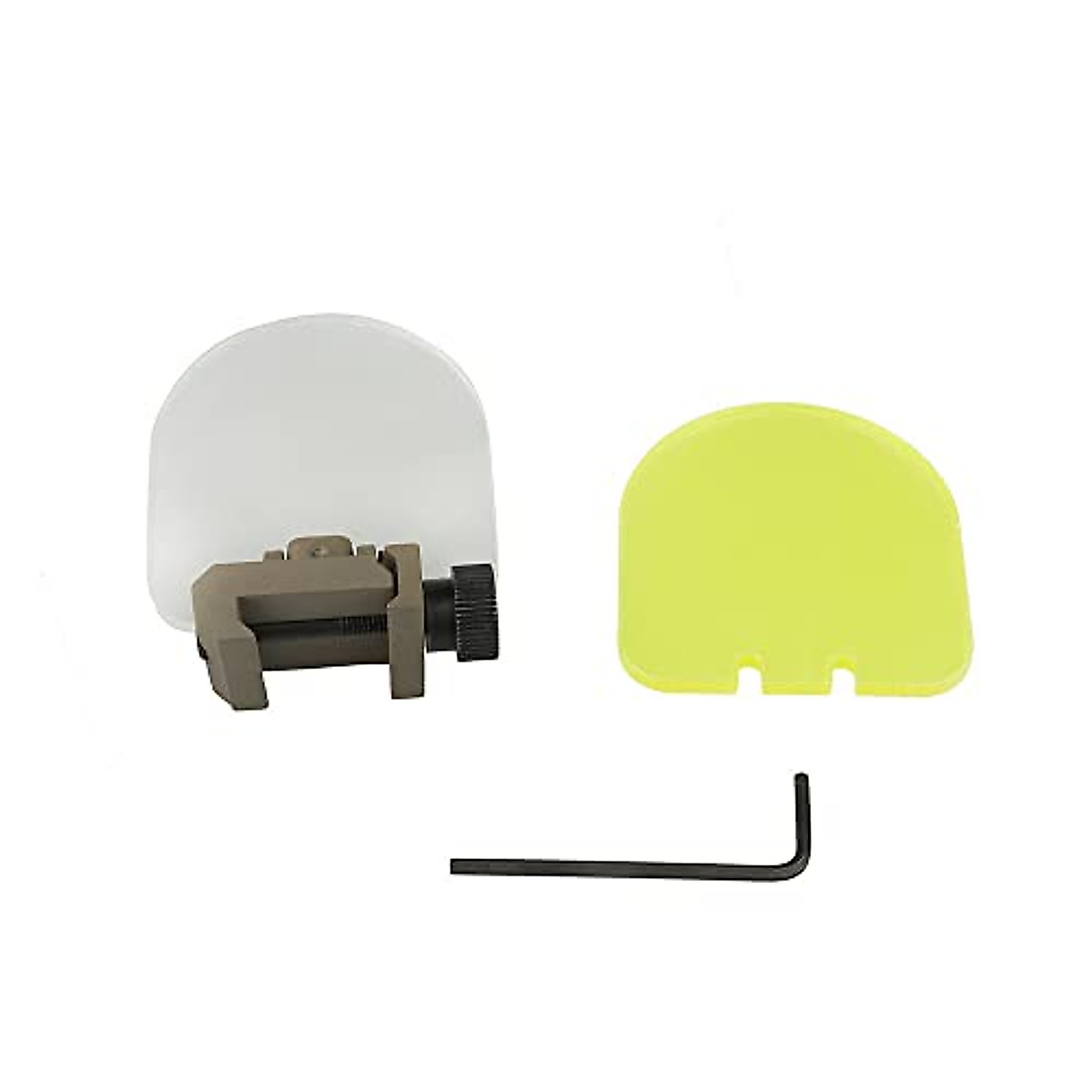 ATAIRSOFT Airsoft Dot Sight Reflex Scope Screen Protector 20mm QD Mount (DE)