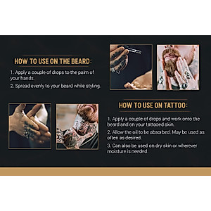 Woody's Beard & Tattoo Oil, 1-Pack