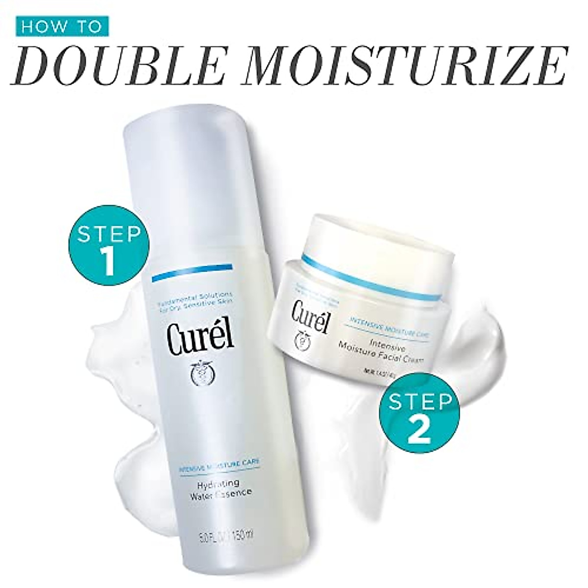 Curel Japanese Skin Care Intensive Face Moisturizer Cream, Face Lotion for Dry to Very Dry Sensitive Skin, For Women and Men, Anti-Aging Fragrance-Free Anti-Wrinkle Japanese Skin Care, 1.4 oz