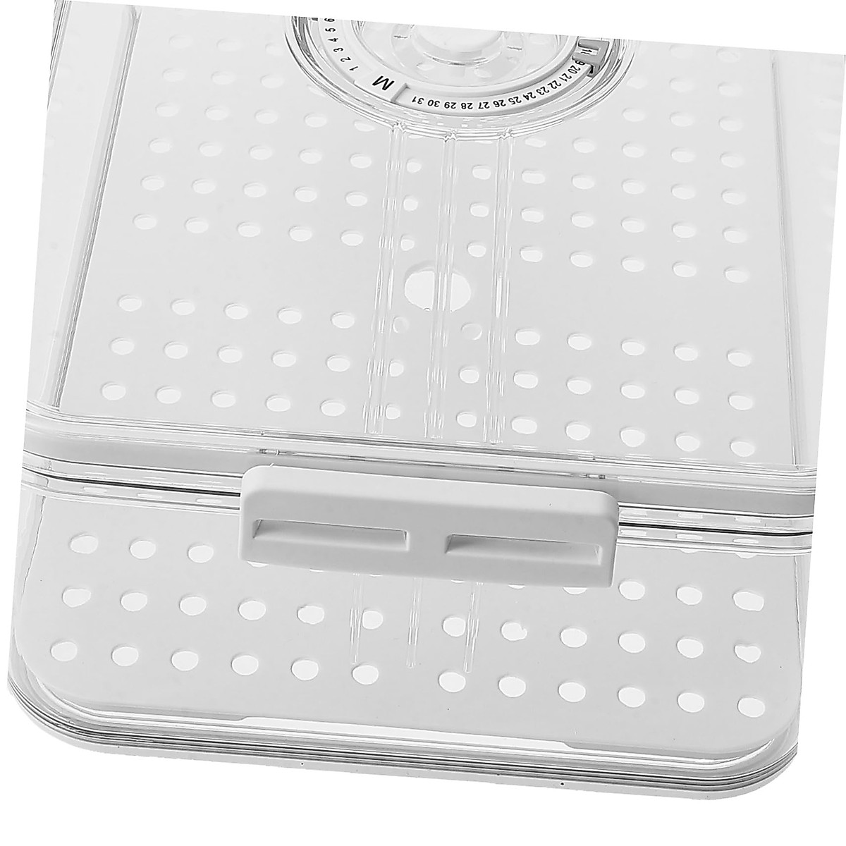 MAGICLULU Refrigerator Organizer Bins Airtight Bread Storage Fruit Vegetable Storage Containers Timer Function