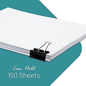 Binder Clips - 48 Medium Binder Clips, Binder Clips Medium, Binder Paper Clips, Binder Clip, Clips Office Supplies