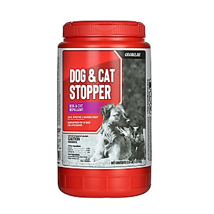 Messina Wildlife WW-G-001 Dog & Cat Stopper Pest Repellant Shaker Jug, 2.5 lb, red