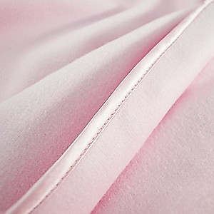 American Baby Company Fleece Blanket, Pink, 30 x 30, for Girls