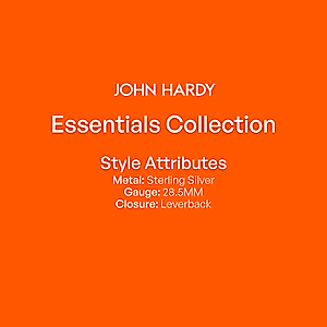 John Hardy Women's Drop Earrings, Dot Collection