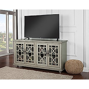 Martin Svensson Home Marche 63" TV Stand, Antique Silver