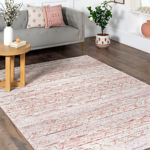 nuLOOM Hattie Transitional Moroccan Area Rug, 7x9, Pink