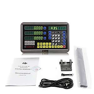 2/3 Axis Digital Readout and TTL Precision Linear Glass Scale DRO Encoder for Milling Lathe,Note: Display and Scales Sold Separately,pls Select the Size options!(3 Axis Digital Readout Display ONLY)