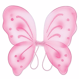 Beistle Pink Nylon Fairy Wings