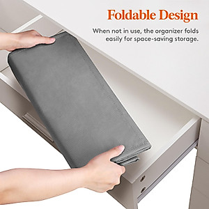 Lifewit 1 Pack Over the Door Organizer, 5 Shelf Clear Window Hanging Storage with 4 Mesh Side Pockets, Anti Tilt 40 lbs Load Behind Door for Pantry, Nursery, Bathroom, Bedroom, Kitchen, Dorm, Grey