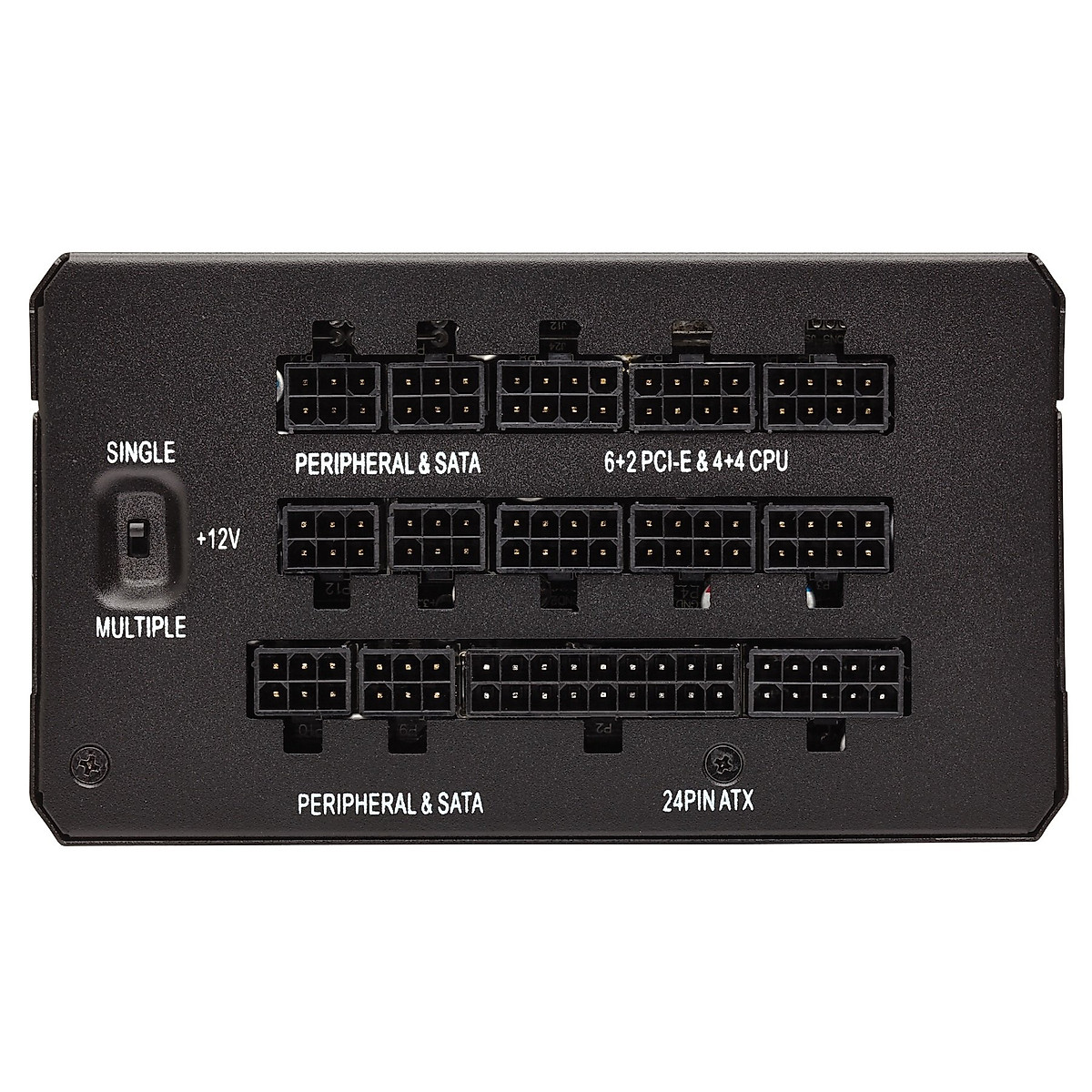 Corsair CP-9020139-UK HX1000 1000 W 80+ Platinum Fully Modular Power Supply Unit - Black