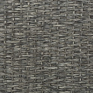 Christopher Knight Home Puerta Outdoor Wicker 3-Seater Sofa, Mix Black / Dark Grey Cushion