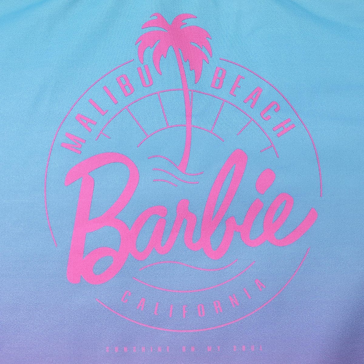 Barbie Swimming Costume | Malibu Beach Womens Swimsuit | Pink One Piece Swimsuit for Women | L | Official Merchandise