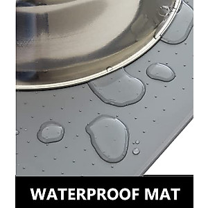 Water Cooler Dispenser Mat for Hardwood Floor and Countertop | Waterproof Anti Slip Scratches and Stains Protective| Rubber Tray Under Water Dispenser Absorb Heat