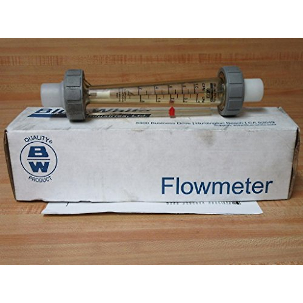 Blue White Industries F-45375L-6 Flow Meter F45375L6