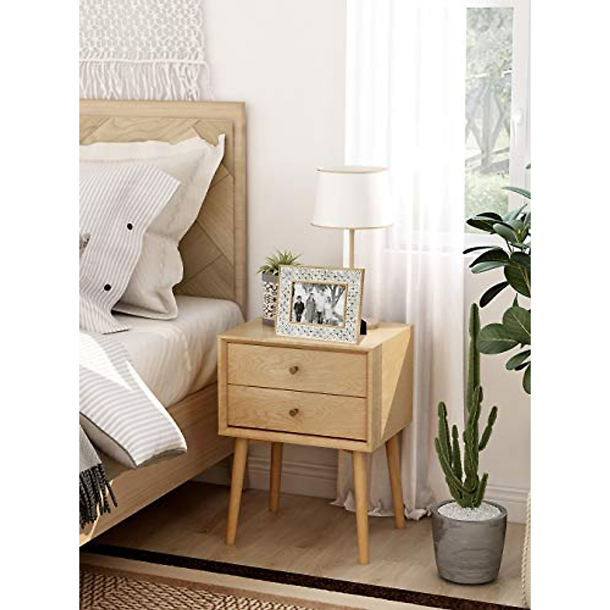 Afuly 5x7 Picture Frame Distressed Moroccan Relief Boho Picture Frames Shabby Chic Oak 3D Cross Pattern, Wood Photo Frames for Wall and Tabletop, Wedding Birthday Gifts for Mom Family Friends