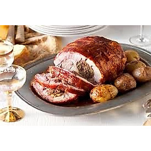 Creole Food Turducken (Boudin, 5lb) - Gourmet Stuffed Poultry Delight - Pre-Seasoned and Ready for Cooking to Simplify Your Holiday Cooking - A Suculent Trio of Turckey, Duck, and Chicken - Elevate your Holiday Dining Experience and Savor the Incredible F