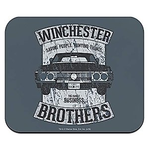 Supernatural Brother's Impala Low Profile Thin Mouse Pad Mousepad