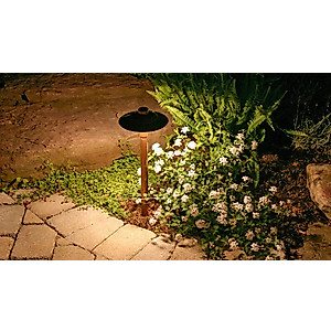 10 Pack LED Bulbs T10 Landscape Light Low Voltage 12v AC/DC Warm White Flicker-Free, Non-Polarity,