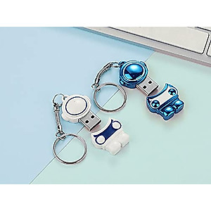 Cool USB Flash Drive Cartoon Spaceman Thumb Drive Funny USB Drive Cute Astronaut Character USB Date Storage Jump Drive Pendrive Memory Stick Novelty Gift Character USB Flash Drive USB 2.0 16GB