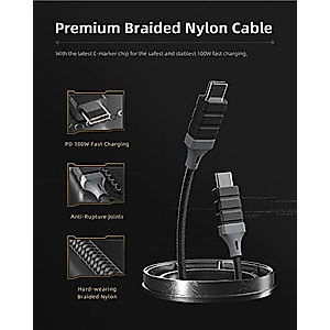 Steam Deck Battery Bank, imuto100W Power Bank, Portable Laptop Charger with Smart Digital Display, 26800mAh PD Super Fast Charging USB C External Battery for MacBook Pro/Air, iPad Pro, Lenovo, iPhone